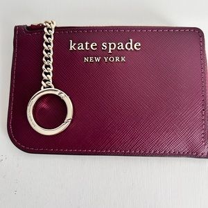 kate spade | Accessories | Kate Spade Card Case Darcy Medium Long Zip ...